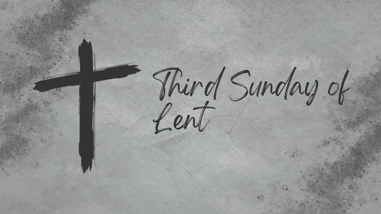 Third Lenten Reflection 2024 - YouTube