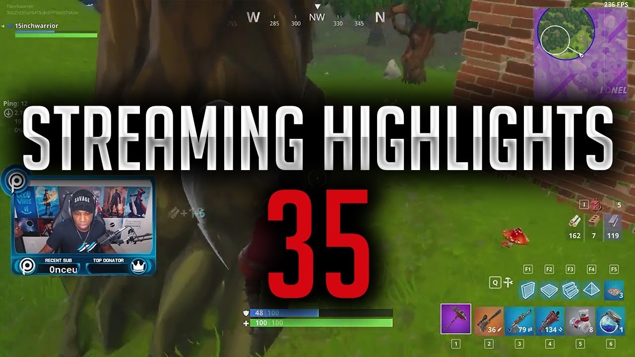 STREAMING HIGHLIGHTS 35 | Fortnite - YouTube