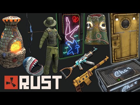 Rust Item Store Skin Previews Fisherman Burlap Neon Charcoal Submarine ...