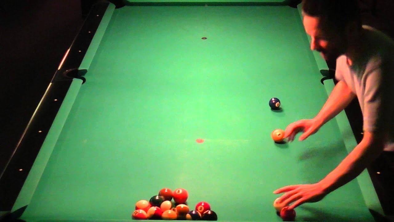 Straight Pool 14.1 Continuous End Pattern Grid Exercise - YouTube