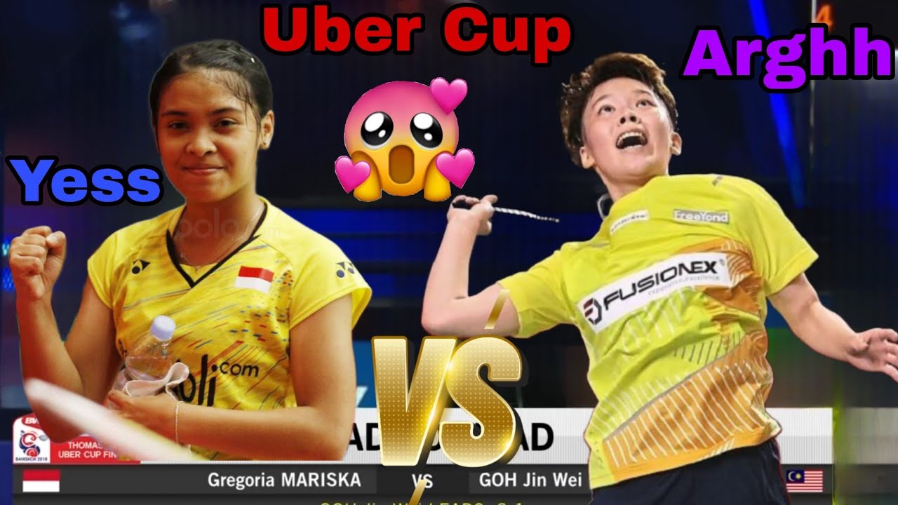 Bila Petarungan SENGIT‼️ Gregoria Mariska TUNJUNG(INA) VS Goh Jin Wei ...