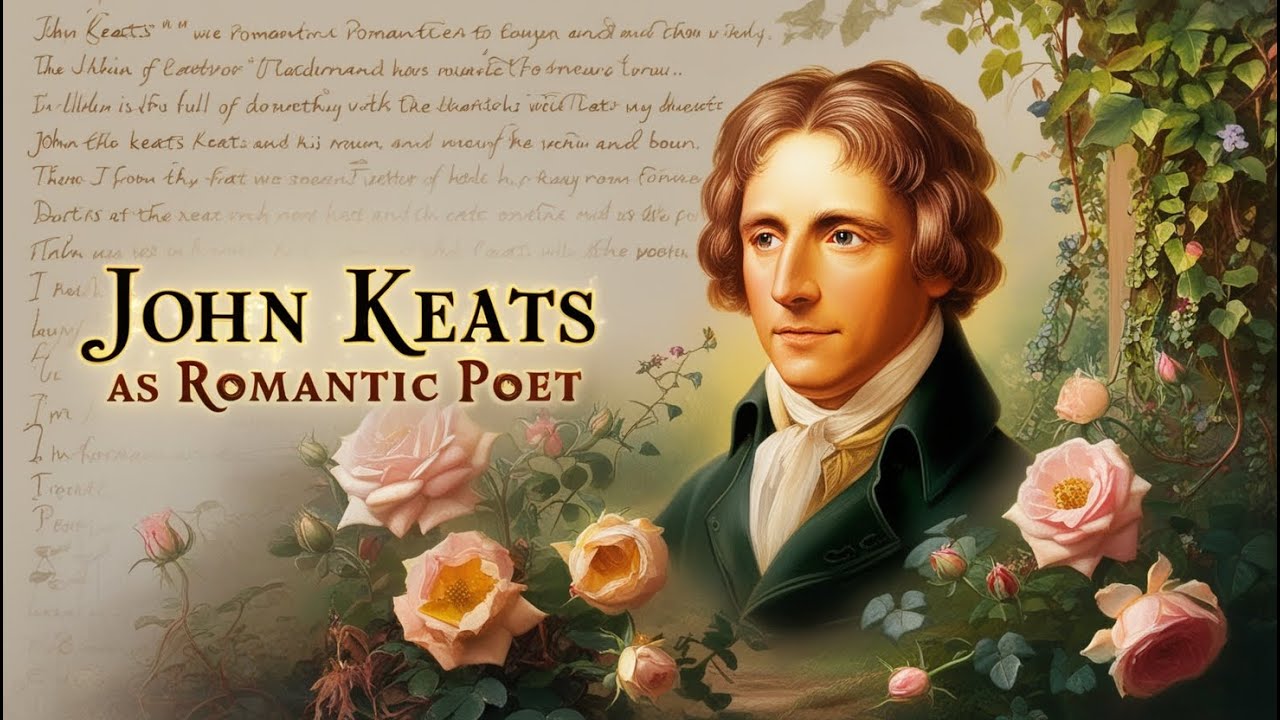 JOHN KEATS as a ROMANTIC POET - YouTube