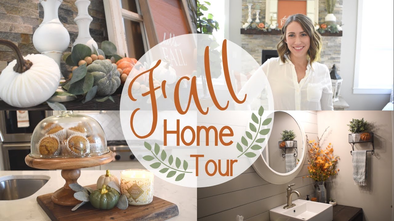 FALL HOME DECOR TOUR | Fall Decor 2019 - YouTube