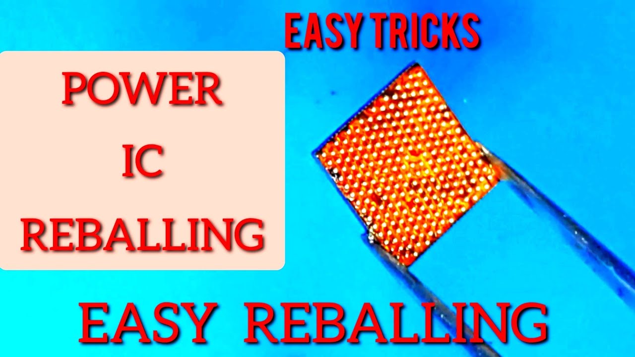 How To Power Ic Reballing | Power Ic Reballing, Ic Reballing By Mobile ...