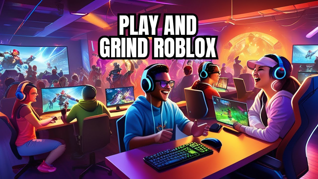 Roblox grinding with viewers - YouTube