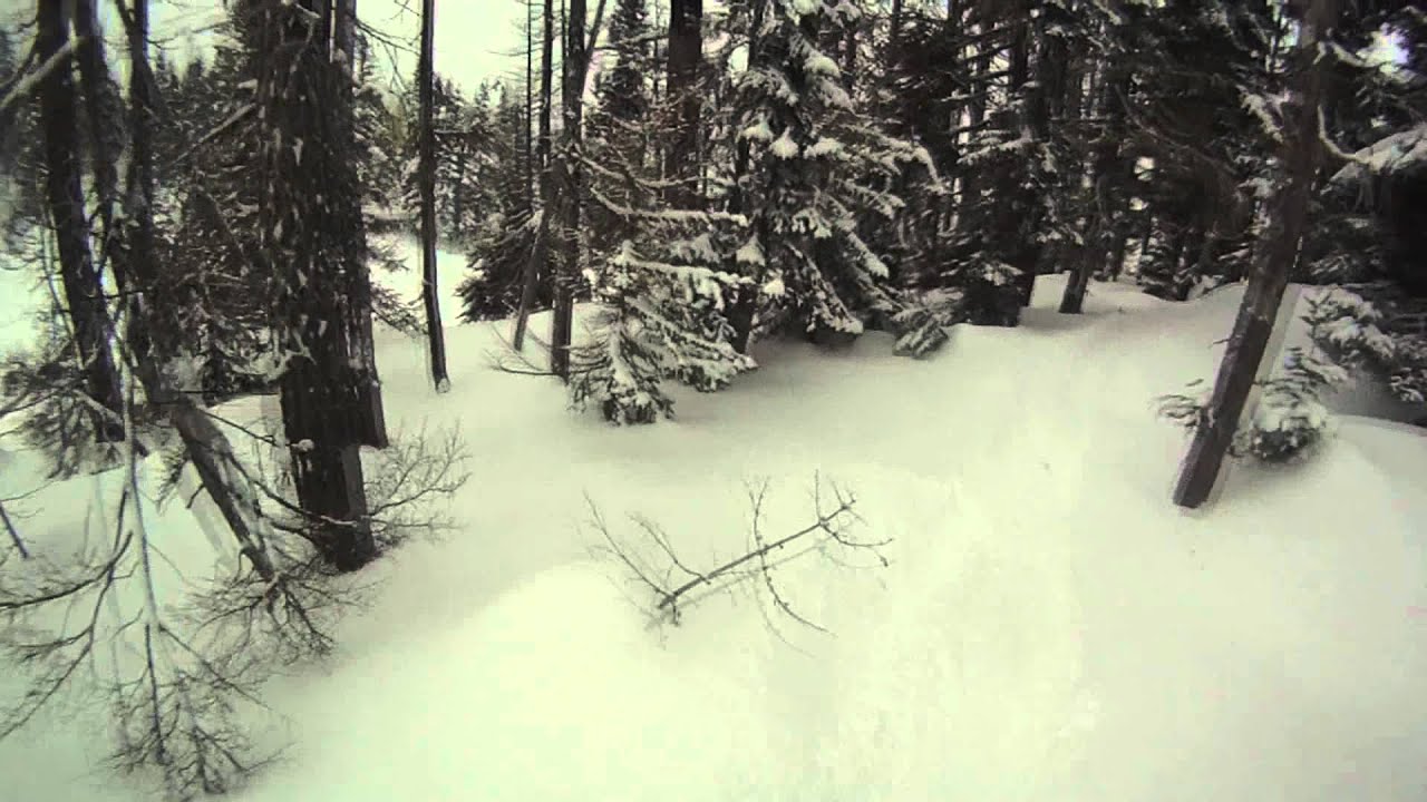 Skiing on K2 SideStash at Blackcomb GoPro HD - YouTube