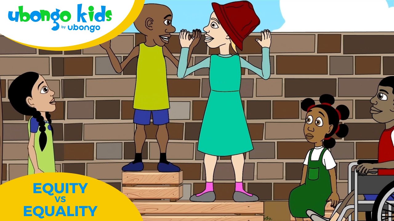 What is EQUITY? | At School with the Ubongo Kids | Black cartoons for ...