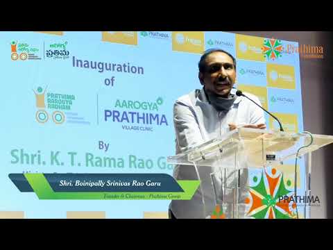 Prathima Group Chairman B Srinivas Rao Garu’s Welcome Note | Aarogya ...