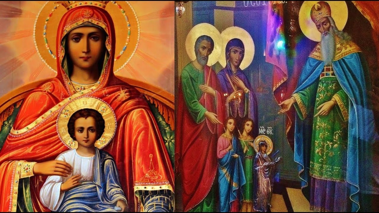 Οι ωραιότεροι ΥΜΝΟΙ στην ΠΑΝΑΓΙΑ - Εισόδια της Θεοτόκου (1) | Δημήτριος ...