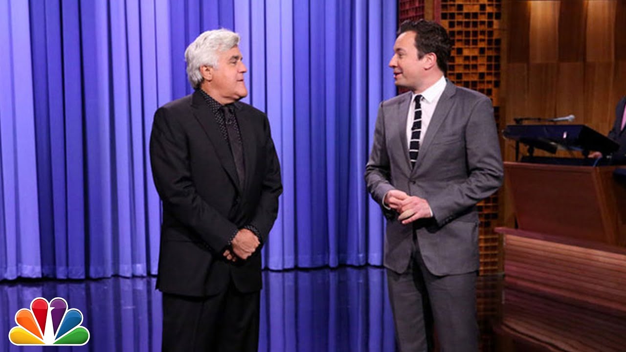 Jay Leno Tags in to Tell a Few Monologue Jokes - YouTube