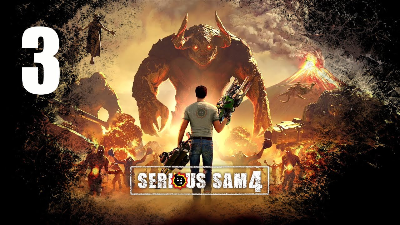 SERIOUS SAM 4 | Del 3 | En Gjeng Av Badasser - YouTube