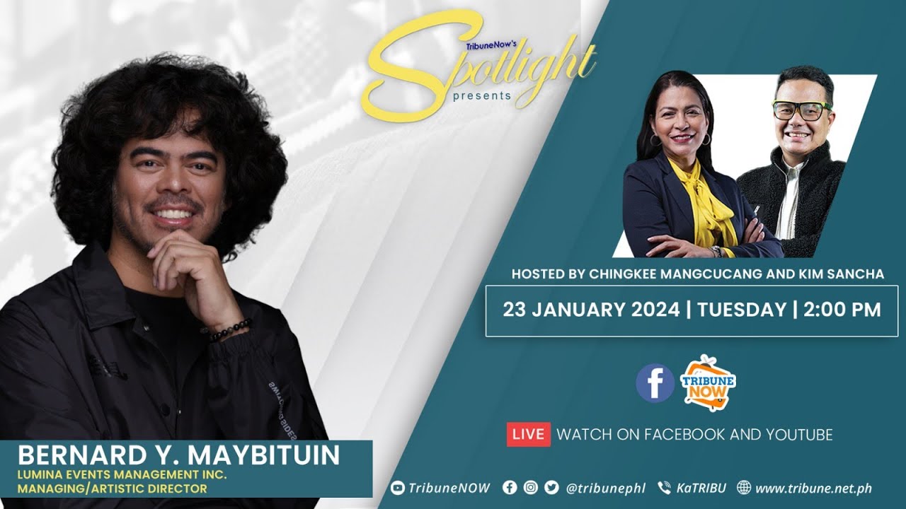 Bernard Y. Maybituin | Spotlight - YouTube