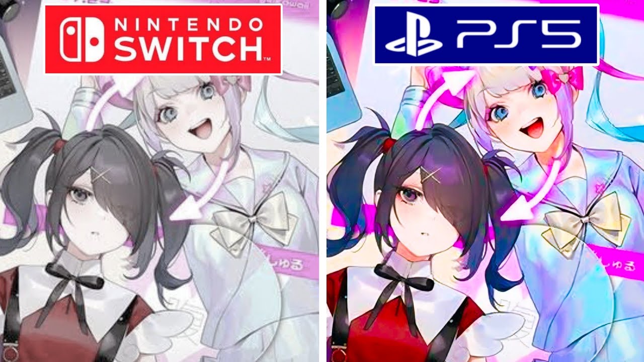 Needy Streamer Overload PS5 vs Nintendo Switch Graphics Comparison ...