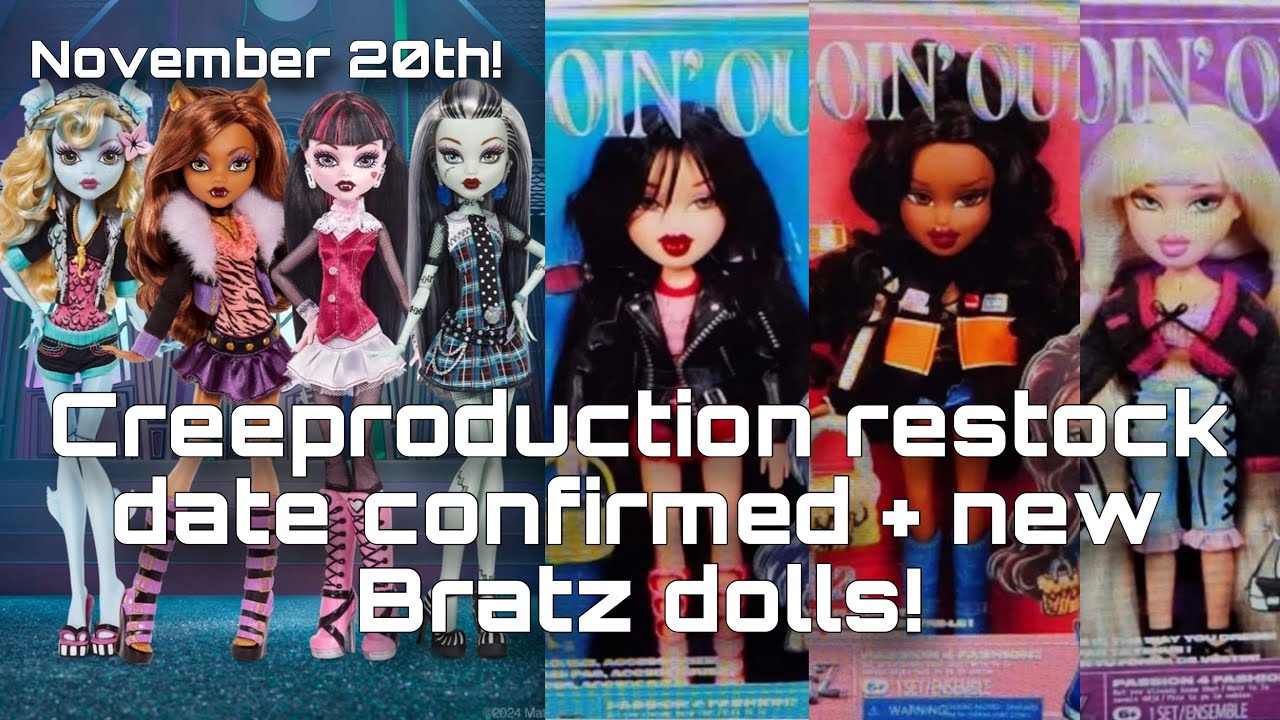 Monster High Y Bratz Monster High – News, Release Dates, Images,
