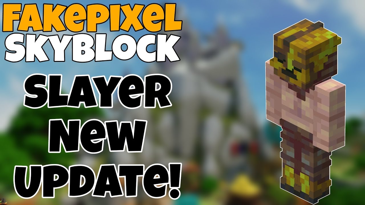 New Slayer Update Fakepixel Skyblock II New Enderman Slayer Update II ...