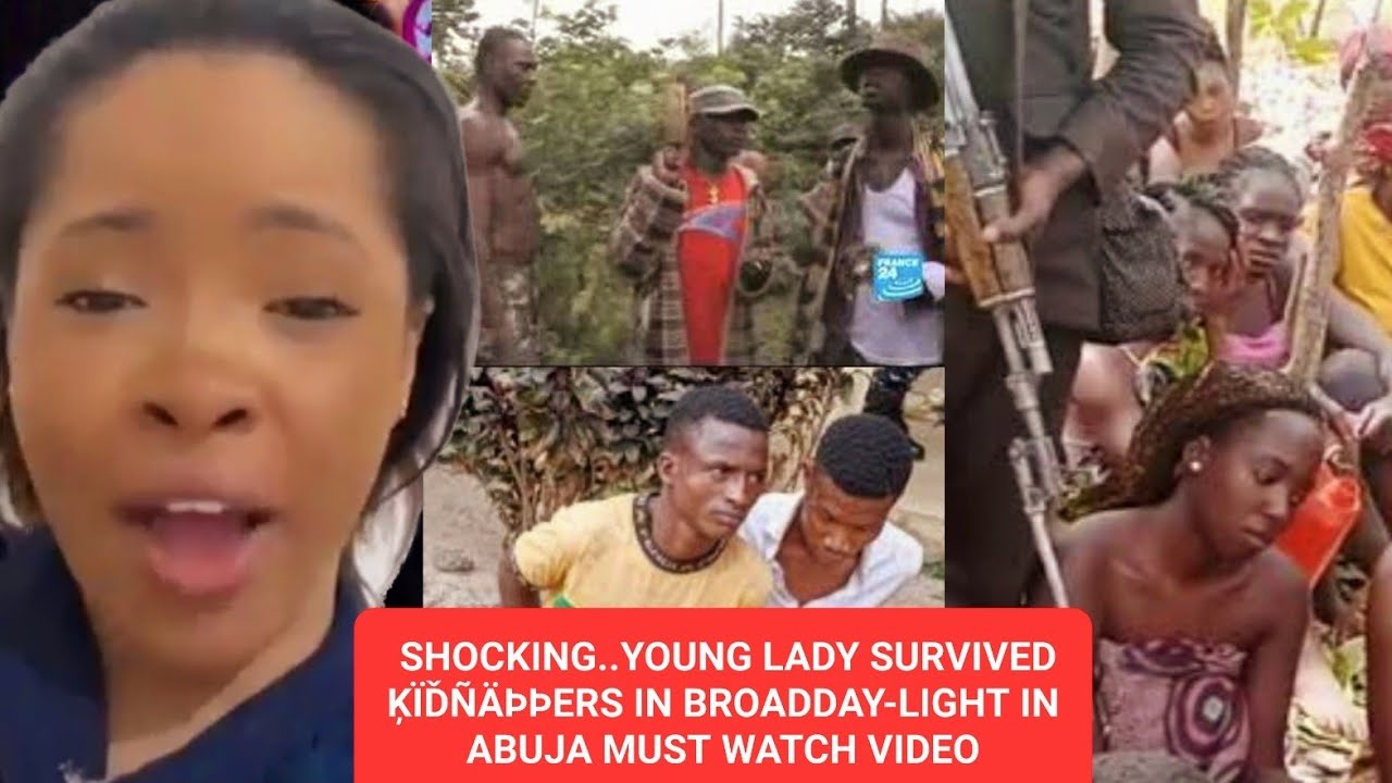 SHOCKING..YOUNG LADY SURVIVED ĶÏĎÑÄÞÞERS IN BROADDAY-LIGHT IN ABUJA MUST WATCH VIDEO - YouTube