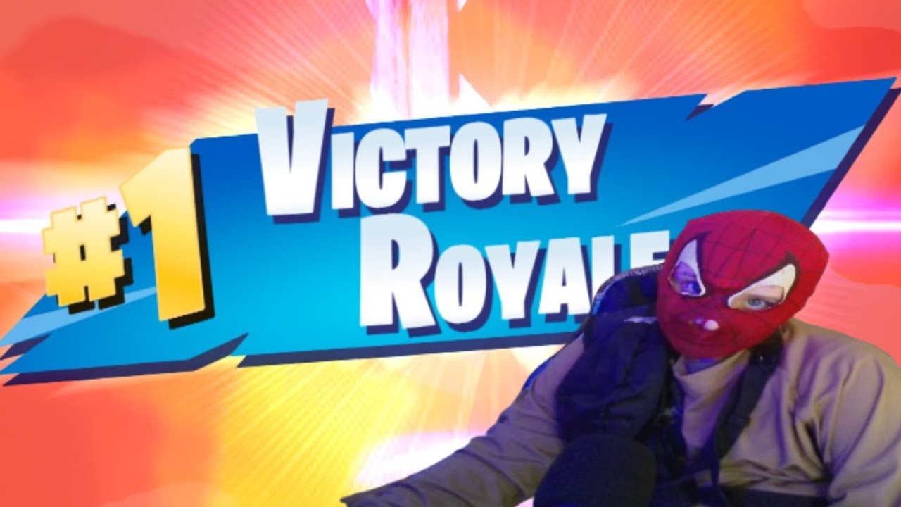 i tried to win fn with a war suit on [one game] - YouTube