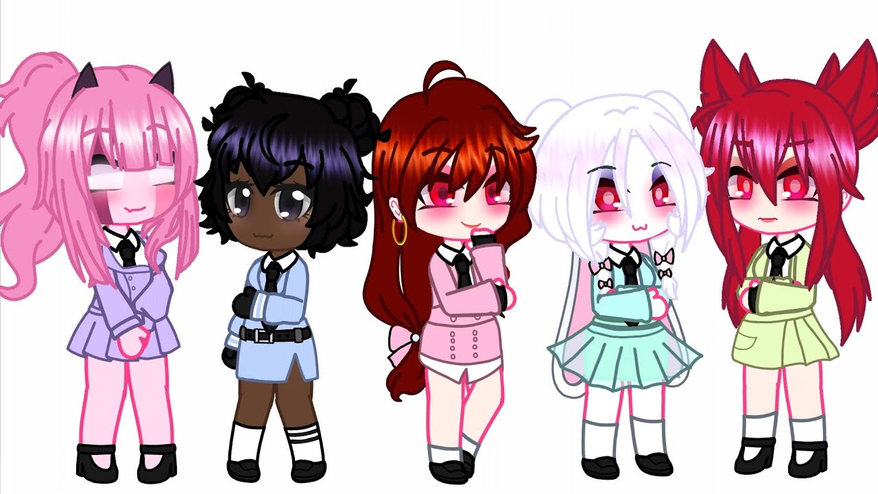 twice scientist dress gacha FNF GF,Carol,Sarv,Tea,Cassandra 🩷🩵💜💚💛 - YouTube