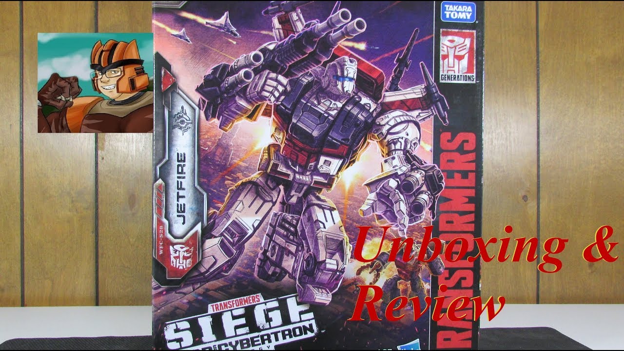 Transformers Siege Commander Class Jetfire Unboxing and Review - YouTube