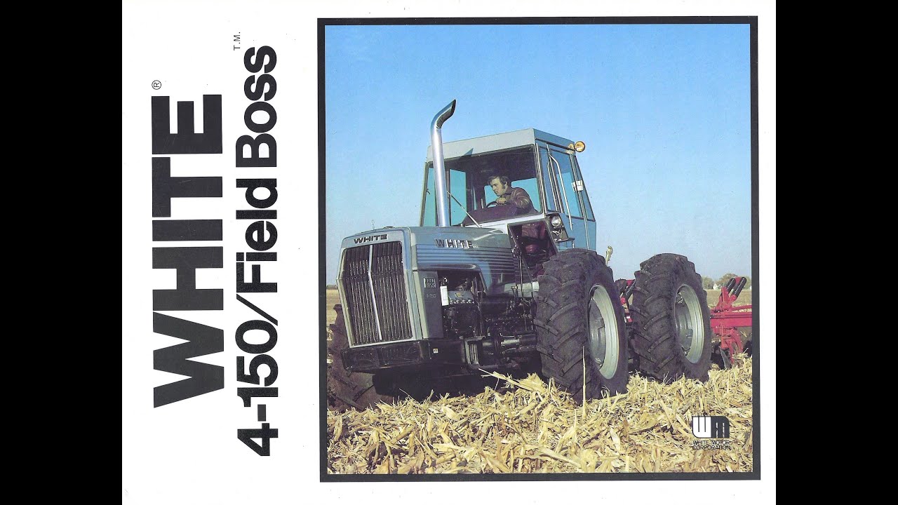 White 4 150 Tractor One of the Worst Tractor Brochures of All Time ...