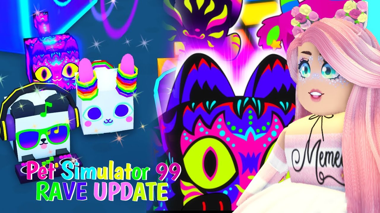 Pet Simulator 99 Rave Party #Roblox #RobloxGames #livestream #PetSim99 ...