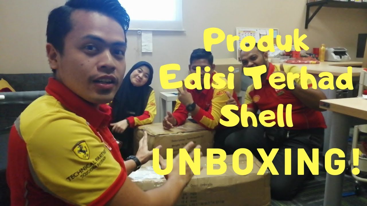 Abe Li UNBOXING barang best dari Shell. - YouTube