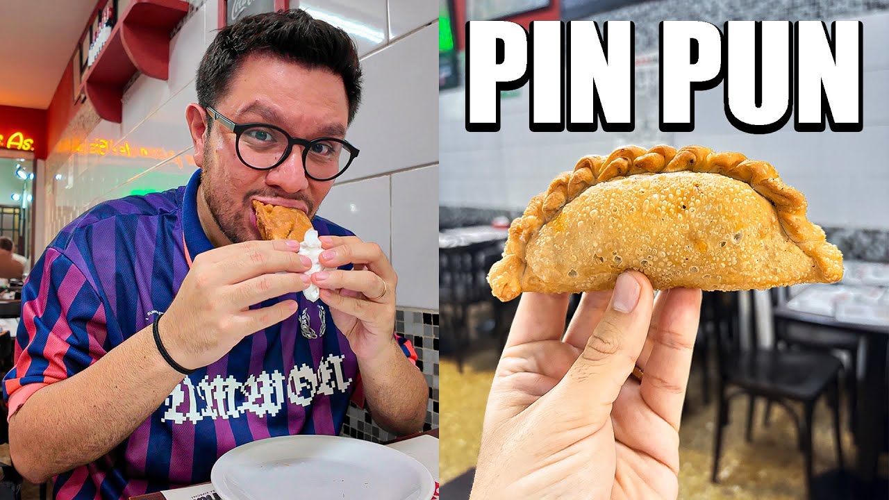 COMIENDO las EMPANADAS de PIZZERÍA PIN PUN 🥟 - Valen la pena? 🤔 - YouTube