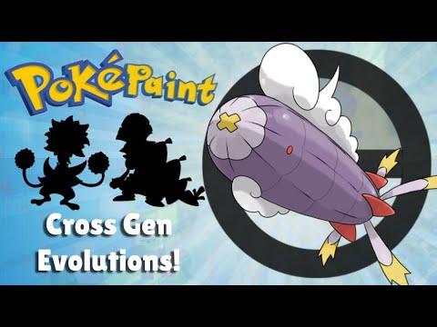 Drawing cross Generation evolutions for exiting Pokémon! - YouTube