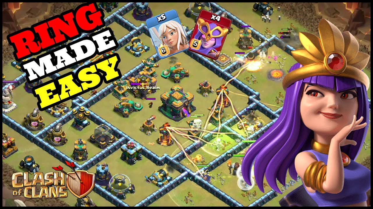 Easily CRUSH TH14 RING BASE with Super Witch Smash after UPDATE | Easy ...