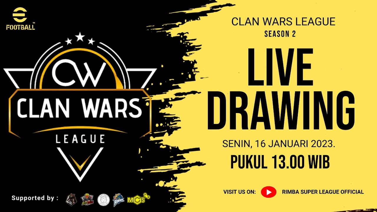 Live Drawing CLAN WARS Season 2 - YouTube