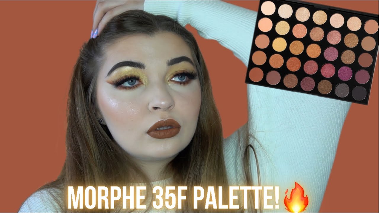 MORPHE 35F FALL INTO FABULOUS PALETTE!🔥 SWATCHES & FIRST IMPRESSIONS!🔥 - YouTube