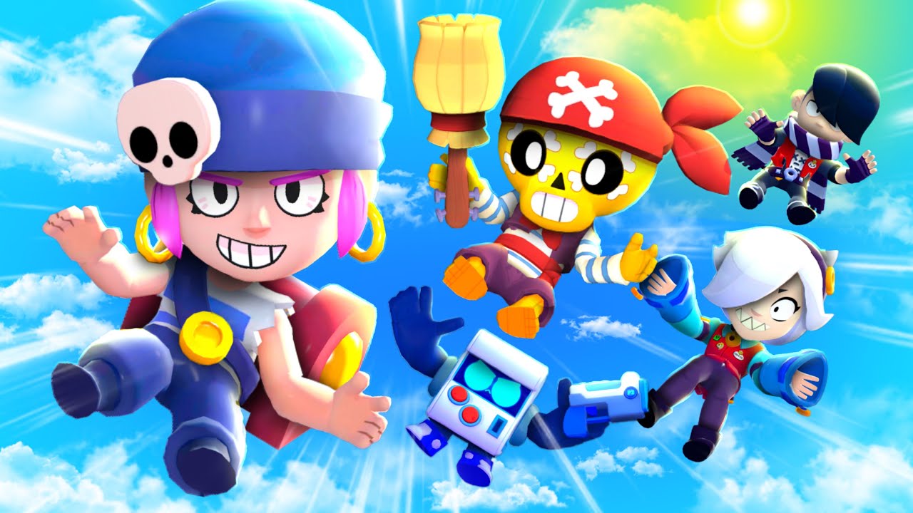 GMOD • Brawl Stars Impressive Ragdolls (Jumps, Ramps) - YouTube