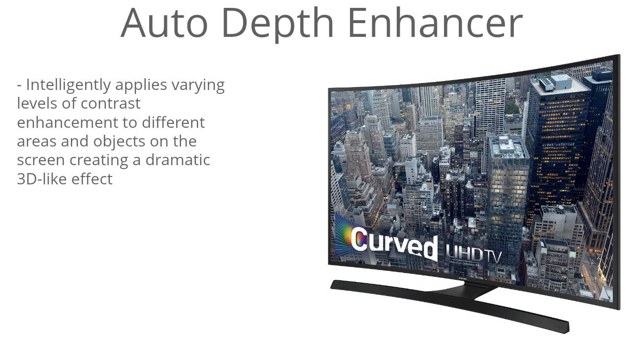 Samsung UN55JU6700 Curved 55-Inch 4K Ultra HD Smart LED TV Virtual ...