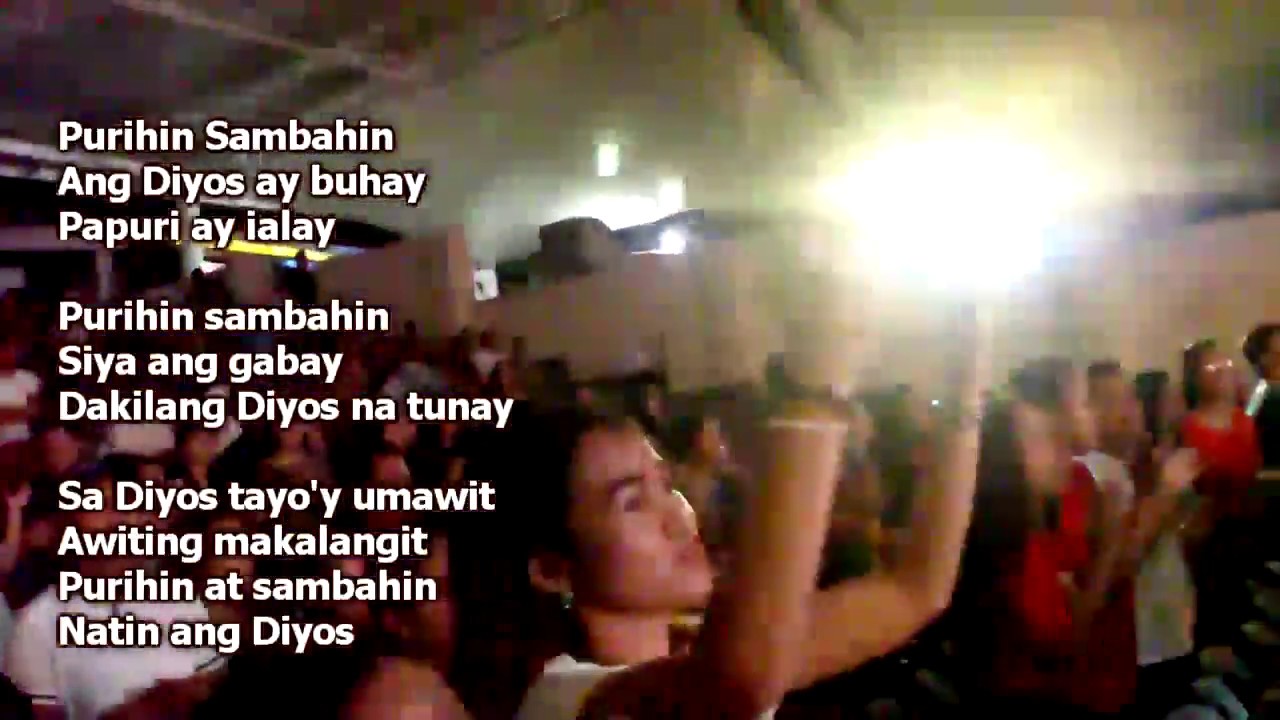 TONY RODEO Purihin sambahin natin ang Diyos medley papuring Awit - YouTube