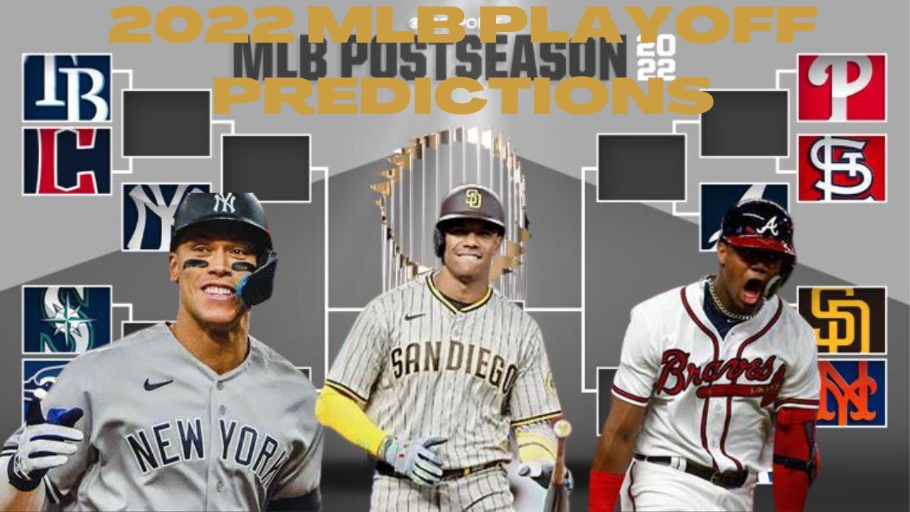 2022 MLB PLAYOFF PREDICTIONS! (Juan Soto Stars? Braves Repeat?) - YouTube