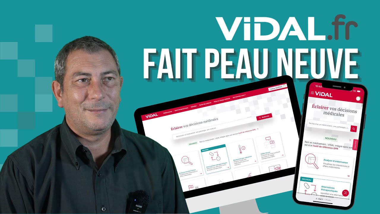 La NOUVELLE version de VIDAL.FR en 4 Questions - YouTube