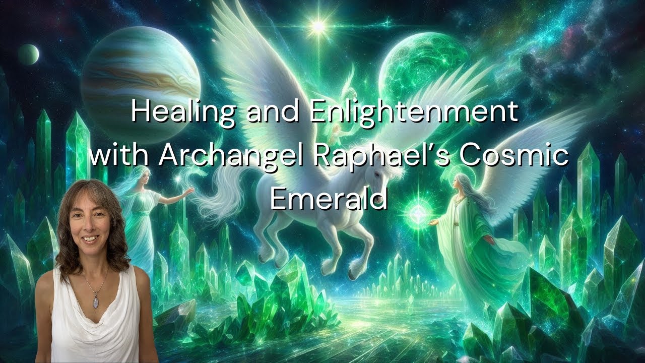Healing and Enlightenment with Archangel Raphael's Cosmic Emerald - YouTube
