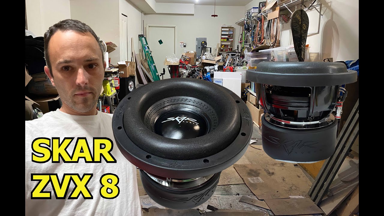 Skar ZVX 8 900 watt RMS Subwoofer - unboxing - YouTube