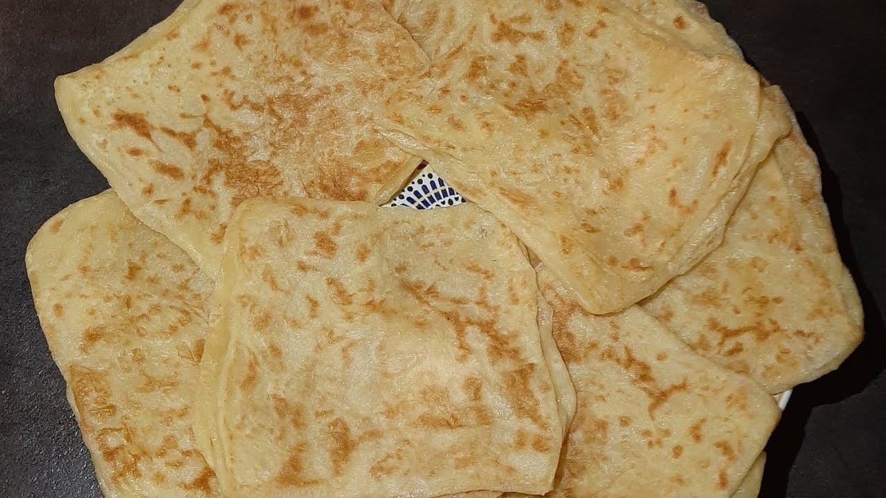 مسمن مورق بطريقة سهلة للتحضير- 😋👍msammen marocchino facile - YouTube