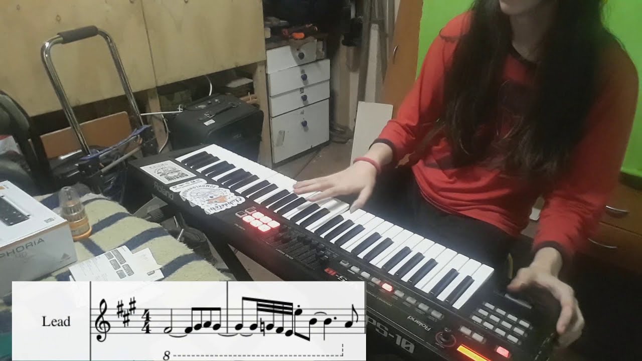 Children Of Bodom - Bodom Beach Terror Keyboard Solo (Cover with music ...