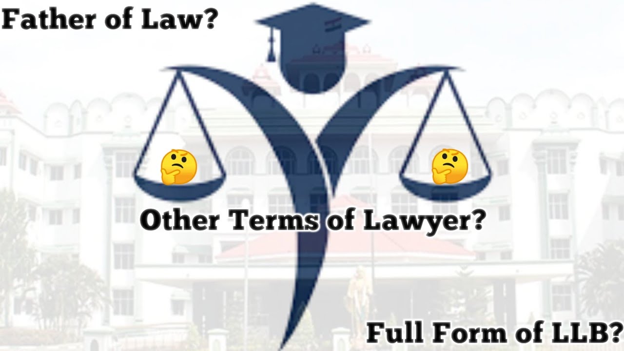 General & Interesting things about LAW - ME ! - YouTube