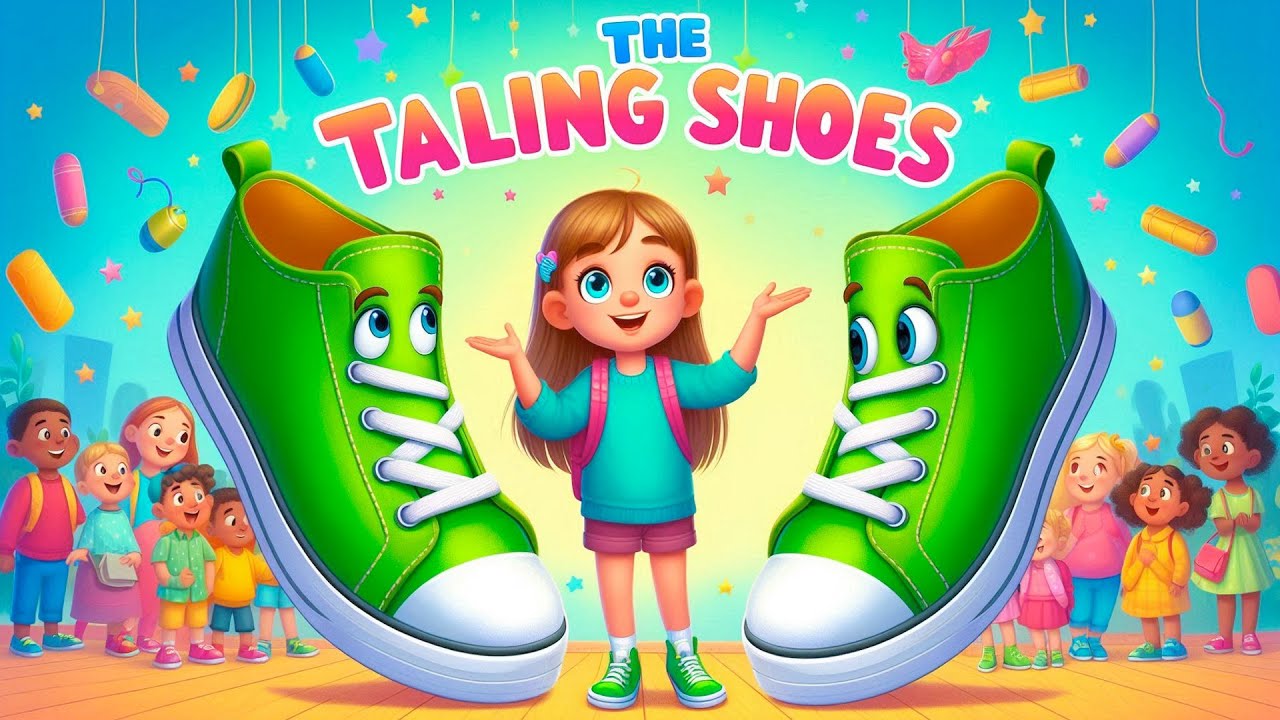 "De Pratende Schoenen 👟 | Grappig Verhaal voor Kinderen | - YouTube