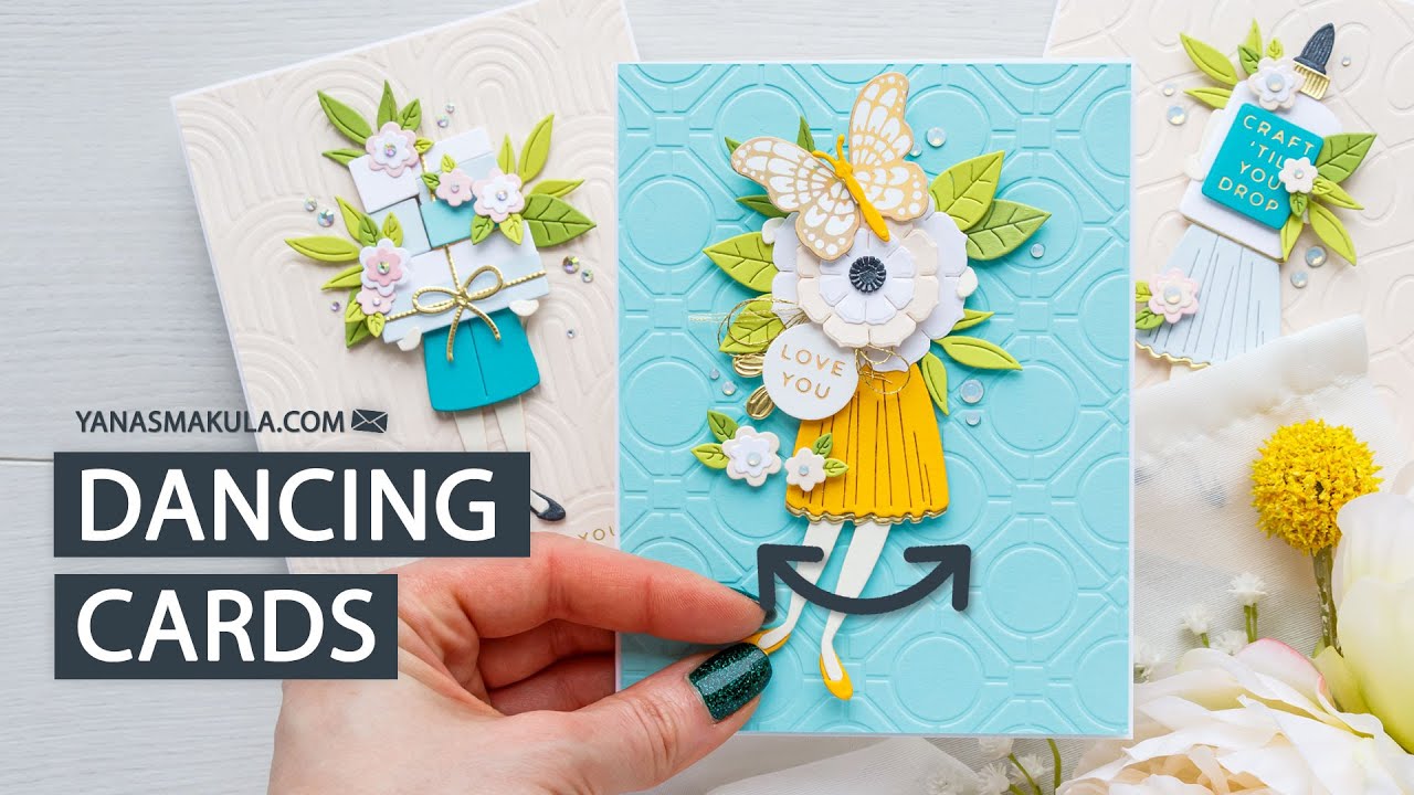 Kinetic Dancing Cards - YouTube