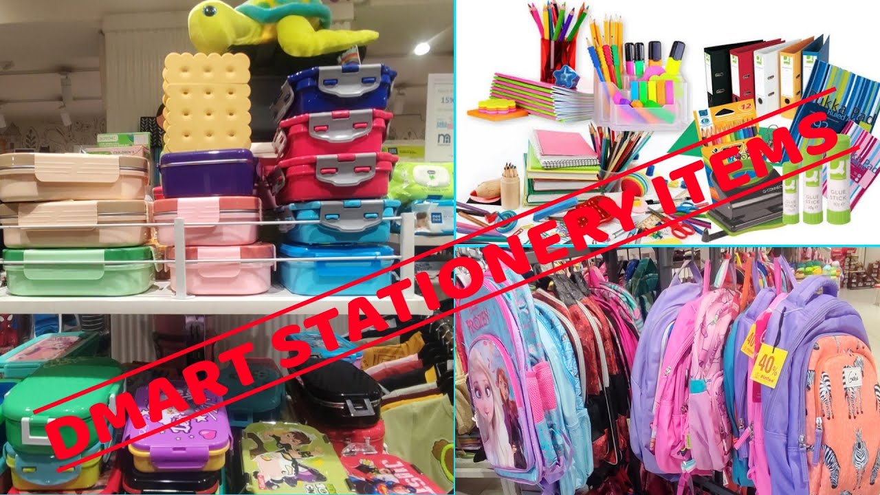 Dmart Stationery Items/Dmart Online Stationery things under₹100😱School ...
