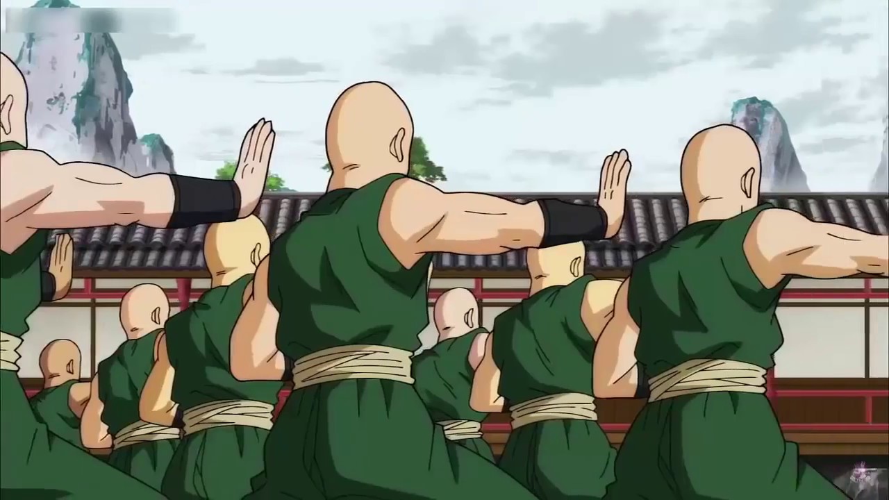 |-DBZ-| Goku llega al Dojo de Ten Shin Han |-audio latino-| - YouTube