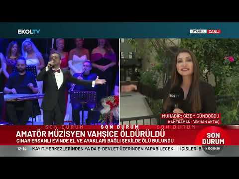 MÜZİSYEN VAHŞİCE KATLEDİLDİ || ÇINAR ERSANLI CİNAYETİ