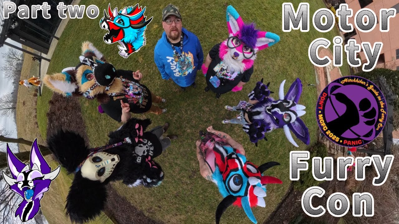 Motor City Furry Con 2025 Vlog Part 2 - YouTube