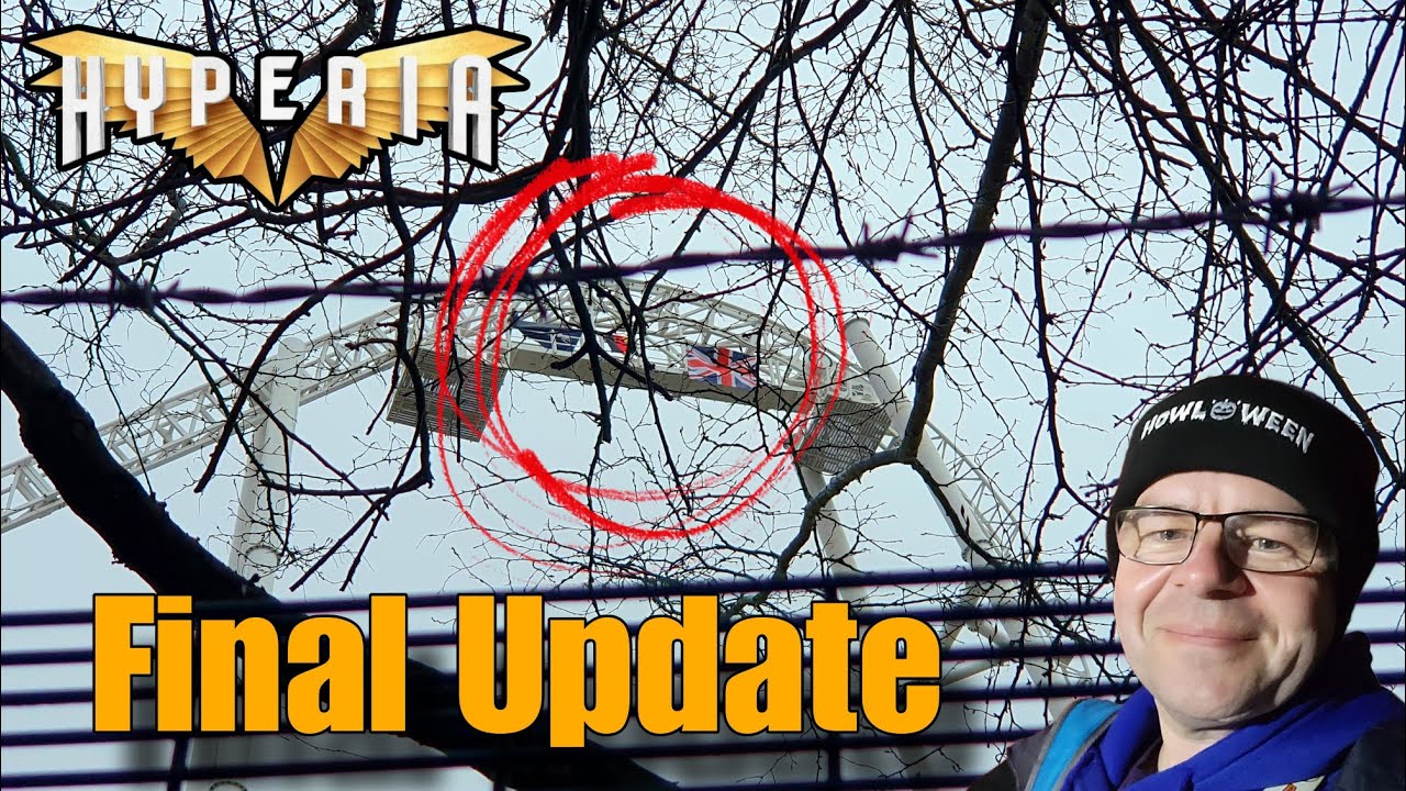 The INSANE Hyperia Rollercoaster Track Layout! - YouTube