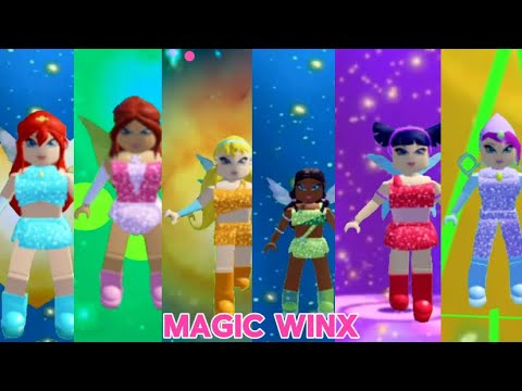 MAGIC WINX TRASFORMATION -Ivix Universe - By @WinxClubRoblox1 💖- (DON’T ...