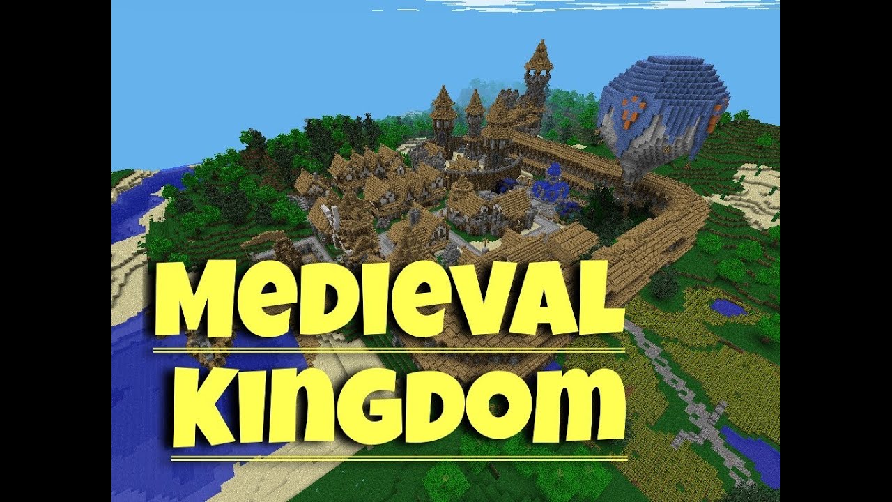 Minecraft PE - Medieval Kingdom Realm - YouTube